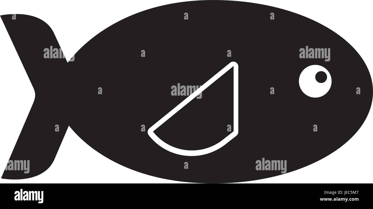 sea fish swiming icon Stock Vector Image & Art - Alamy