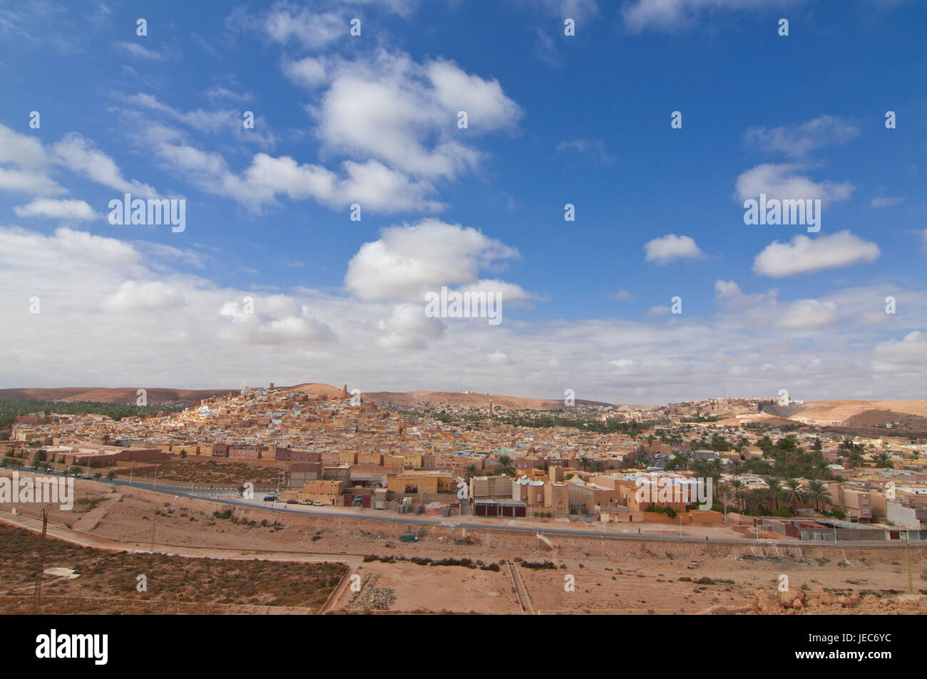 Algeria mzab ghardaia town view hi-res stock photography and images - Alamy