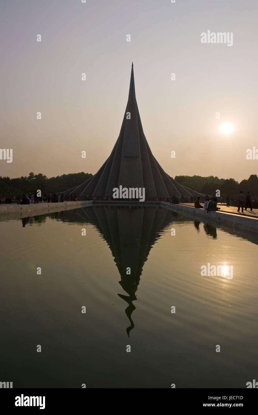Jatiyo Smriti Soudho (martyr monument), Savar, Bangladesh, Asia Stock ...