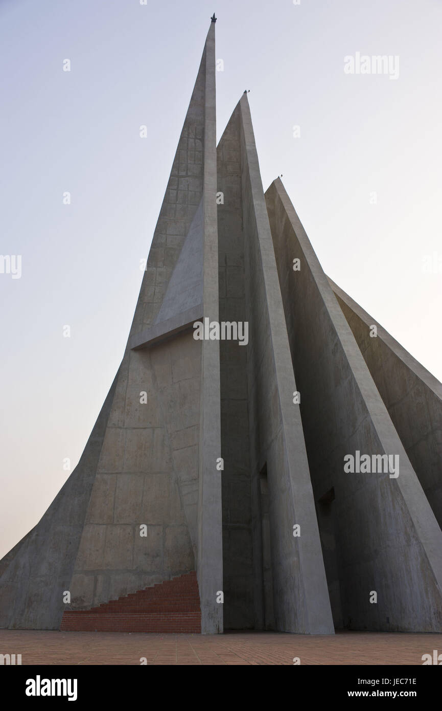 Jatiyo Smriti Soudho (martyr monument), Savar, Bangladesh, Asia Stock ...