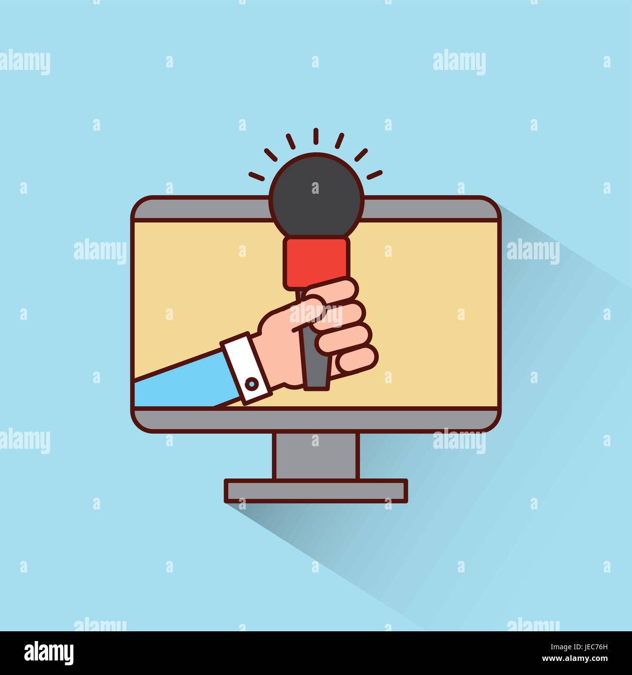 Location news Stock Vector Images - Alamy