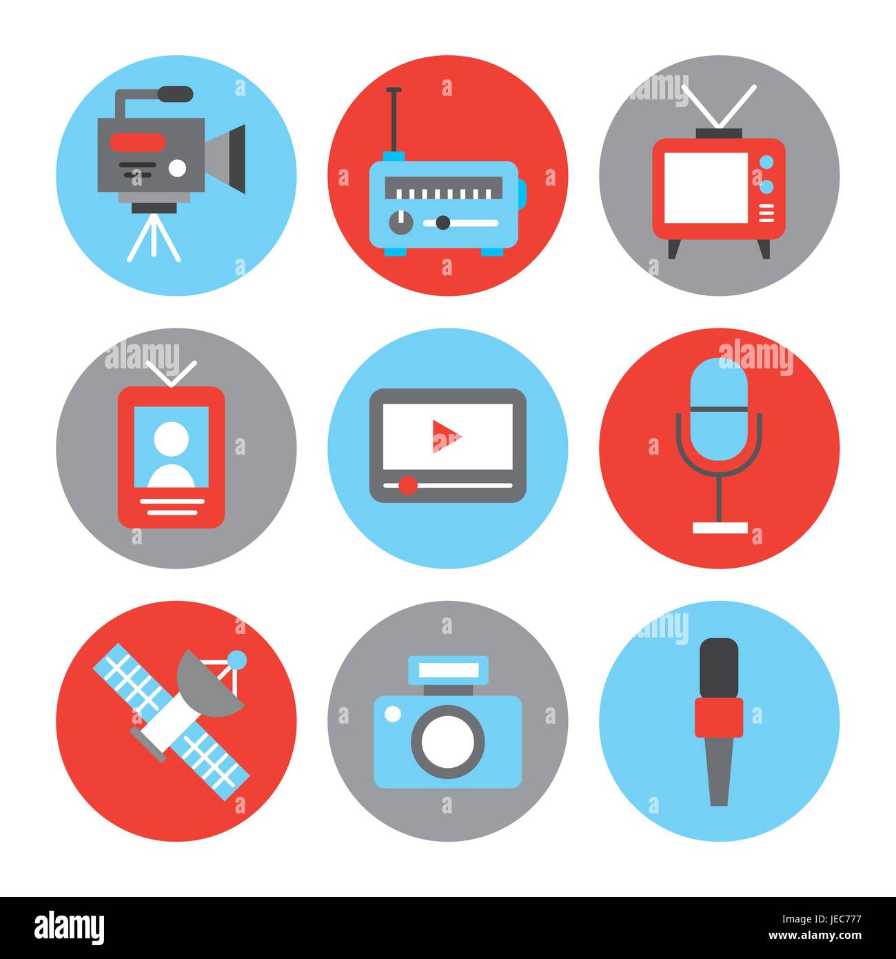 News objects Stock Vector Images - Alamy