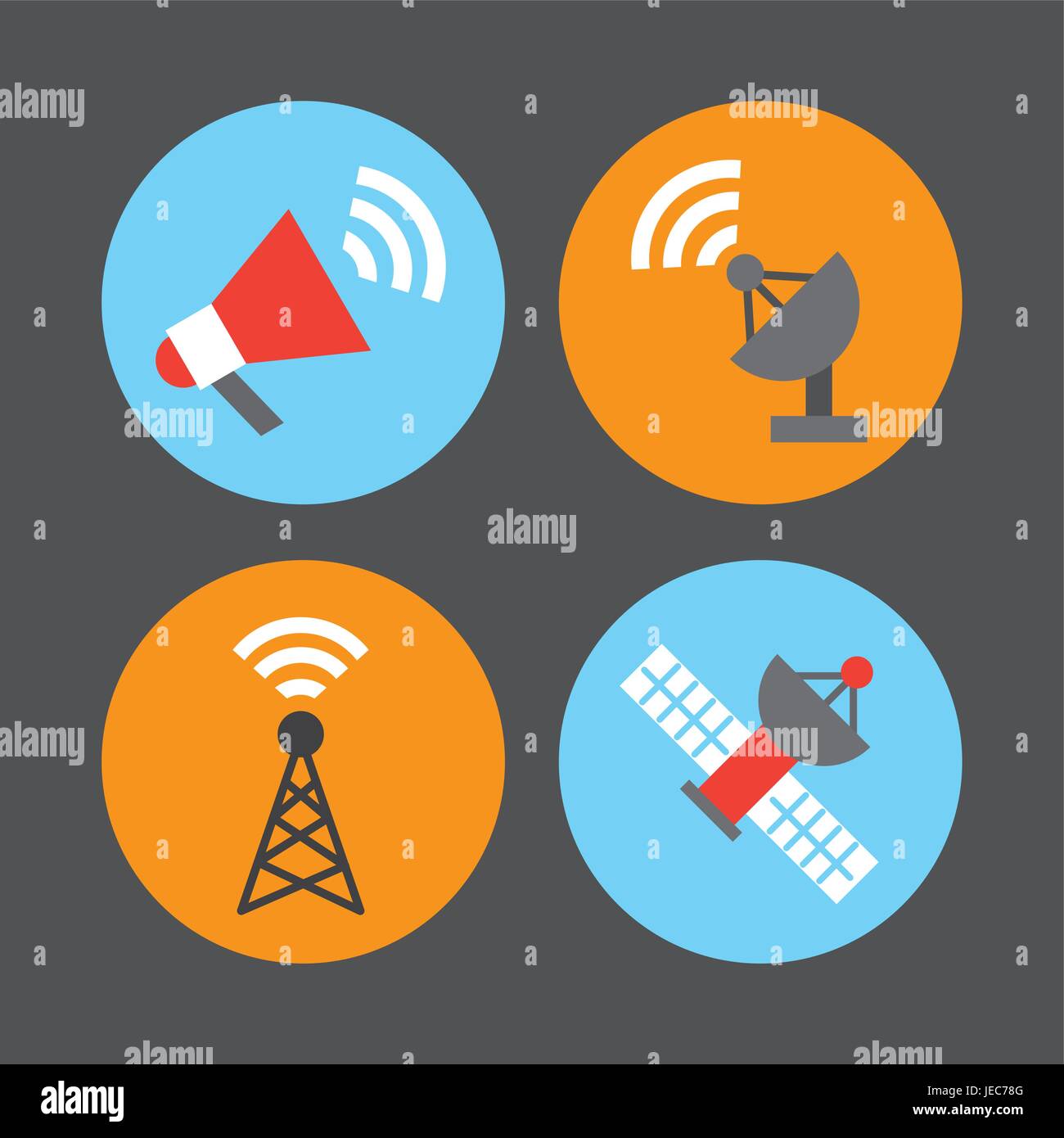 News objects Stock Vector Images - Alamy