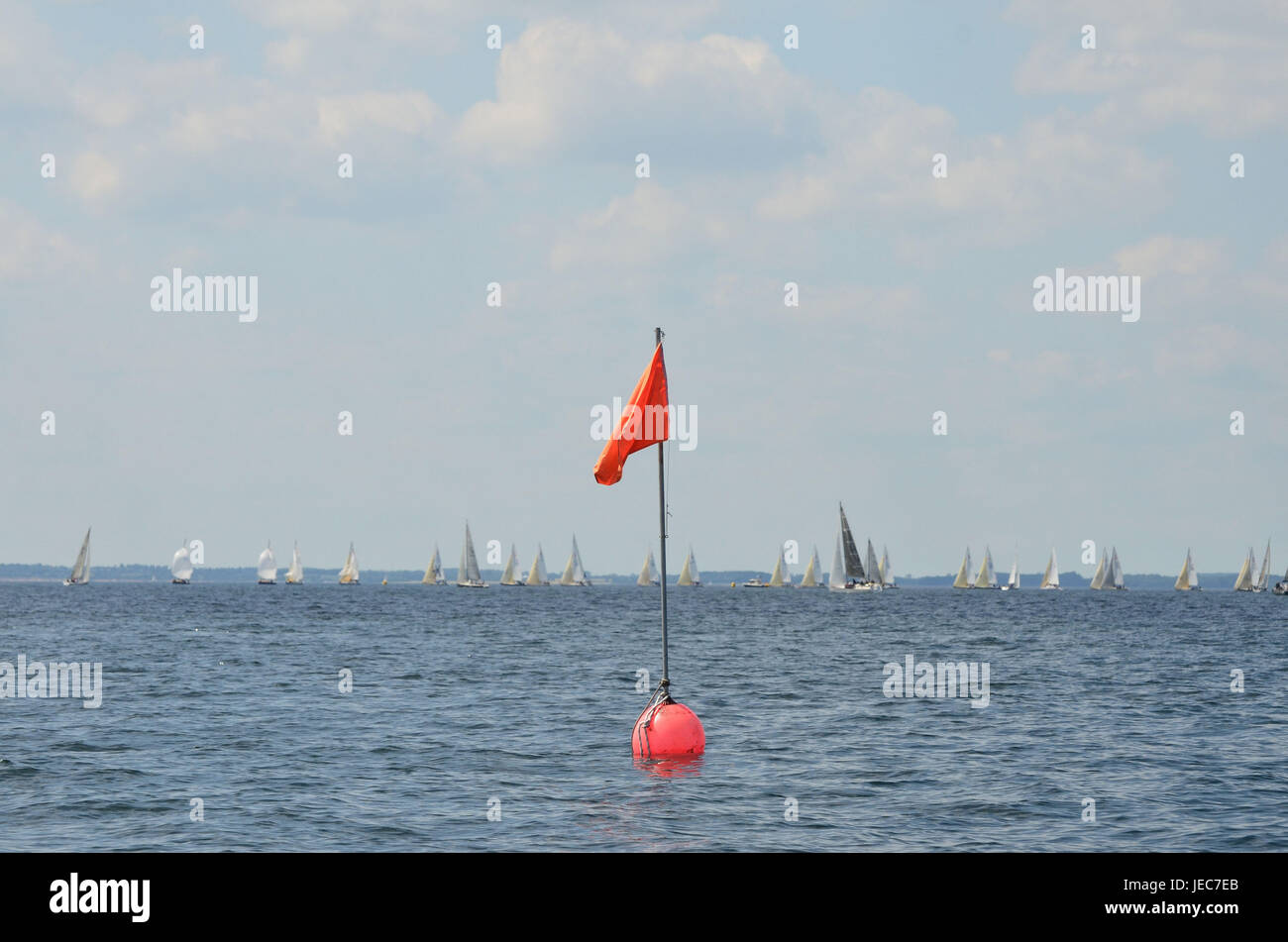 Germany, Schleswig - Holstein, Kiel bay, Schilksee, yachting regatta ...