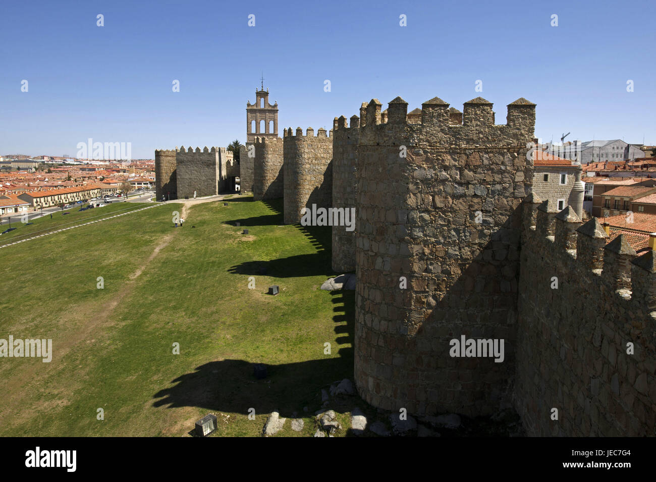 Towns city wall hi-res stock photography and images - Alamy