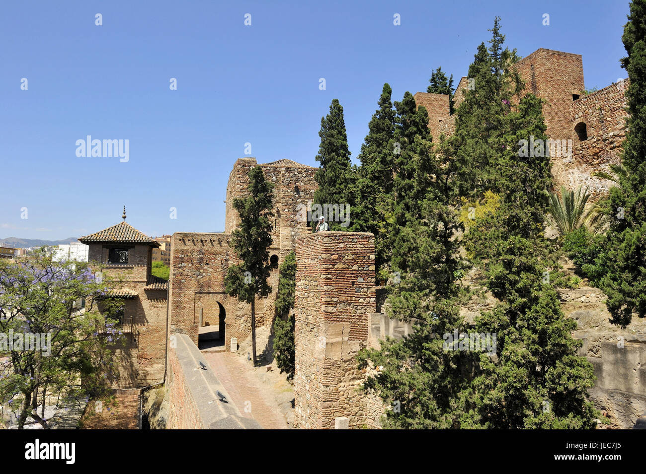 The towers of the alcazaba hi-res stock photography and images - Alamy