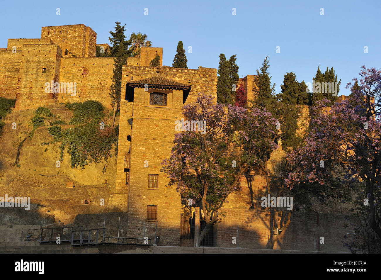 The towers of the alcazaba hi-res stock photography and images - Alamy