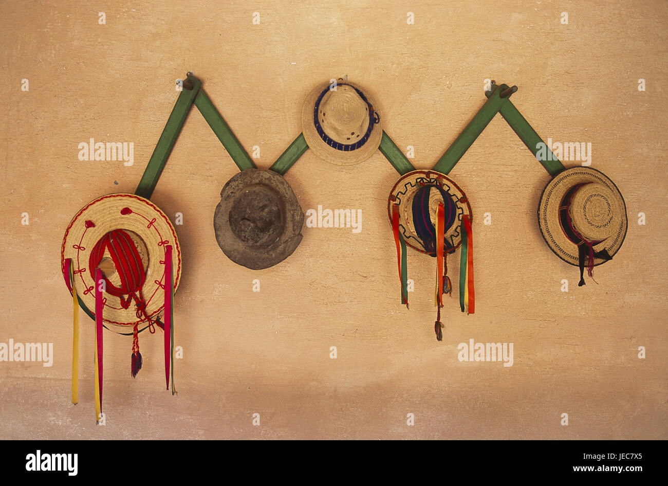 Guatemala, Antigua Guatemala, wardrobe, hats, Differently, Central ...