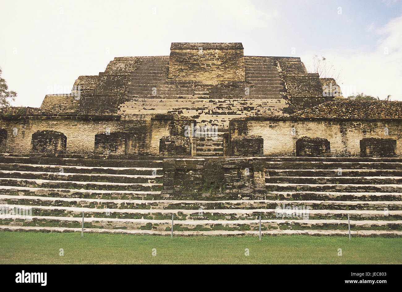 Belize, Altun ha, ruin site, pyramid, Central America, place of ...