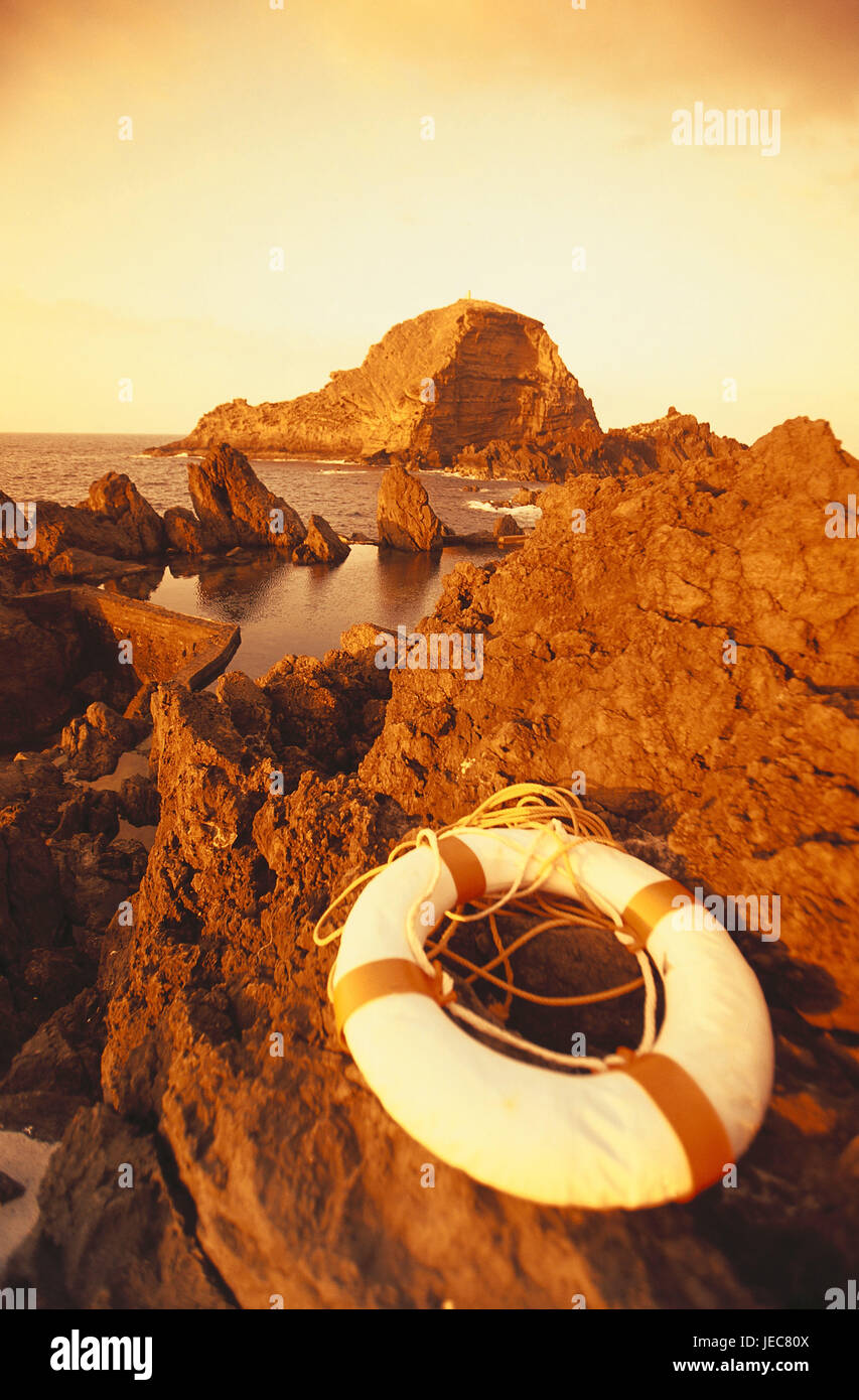 Portugal, island Madeira, postage Moniz, coast, nature swimming pool ...