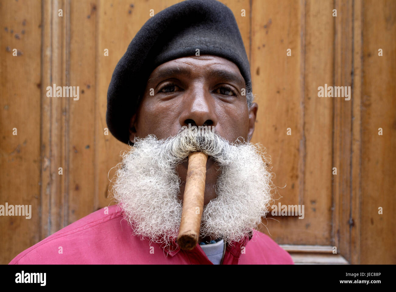 Cuba, Havana, Cuban, cigar, smoke, portrait, the Caribbean, island ...
