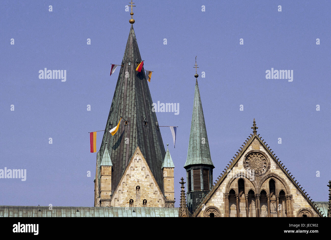 Germany, North Rhine-Westphalia, Paderborn, cathedral, St. Liborius ...