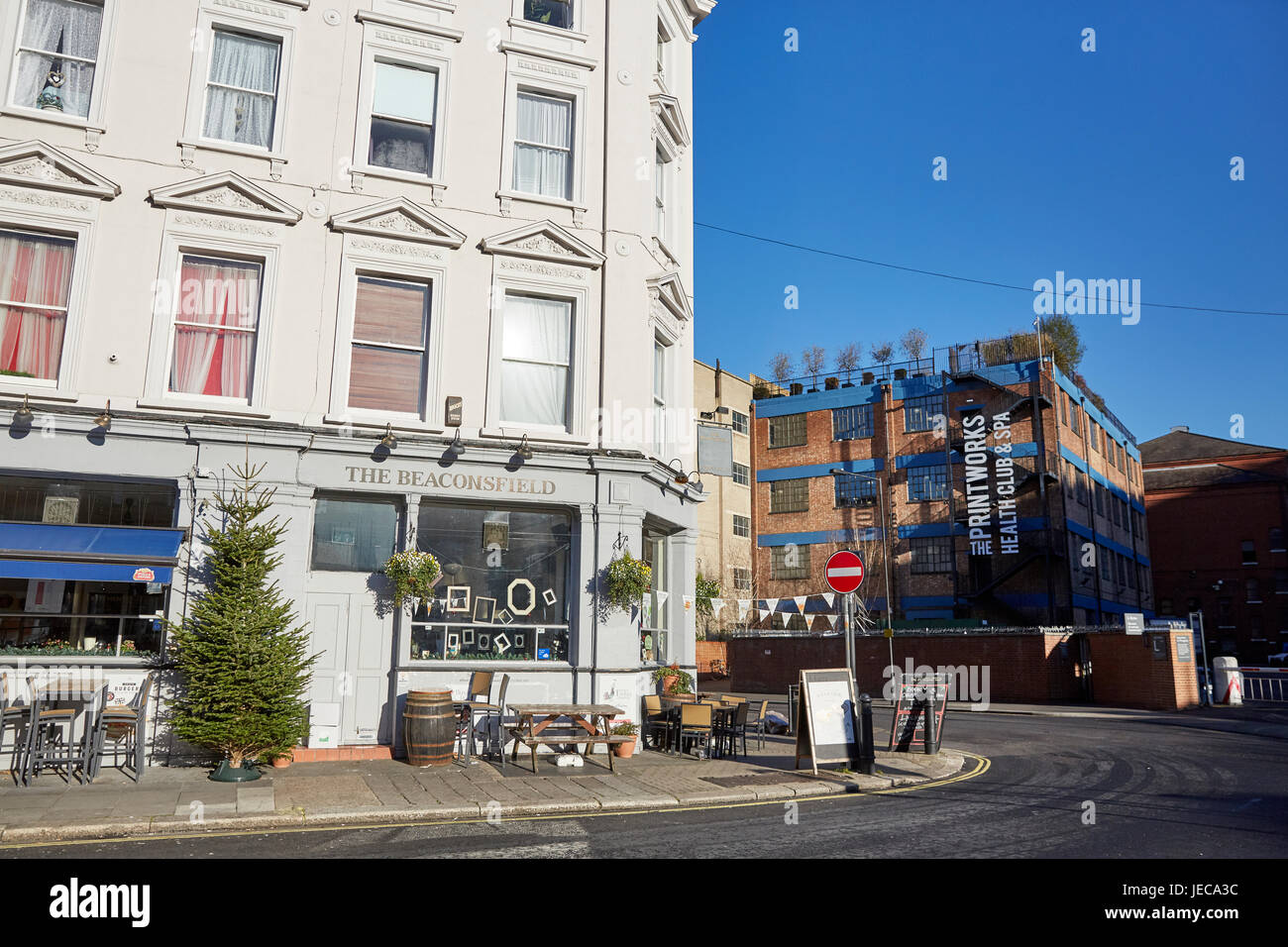 Blythe Road, London, UK Stock Photo - Alamy