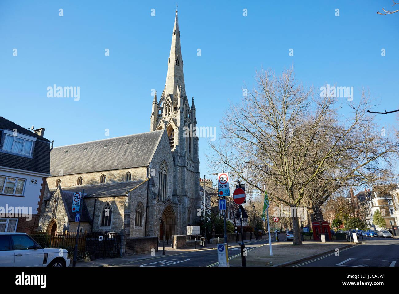 Holy Trinity Roman Catholic Church, London, UK Stock Photo - Alamy