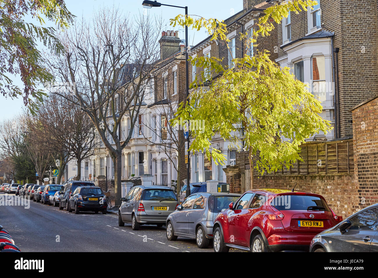 Blythe Road, London, UK Stock Photo - Alamy
