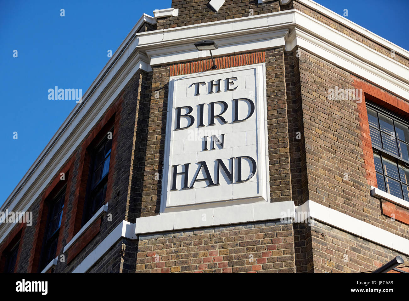 The Bird In Hand, London, UK Stock Photo - Alamy