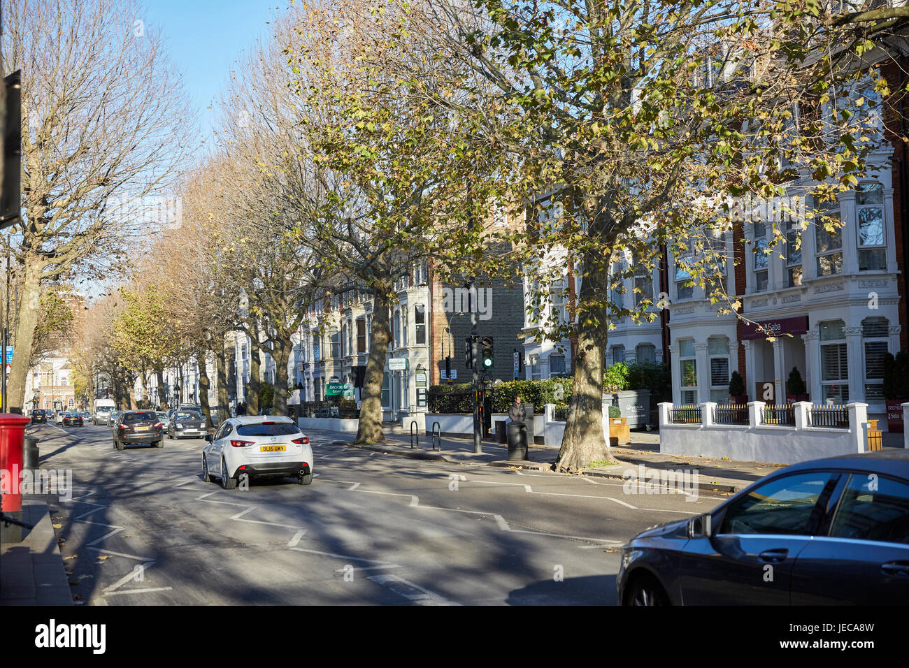 Shepherds Bush Road, London, UK Stock Photo - Alamy