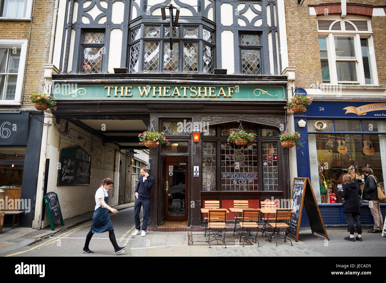 Rathbone Place, London, UK Stock Photo - Alamy