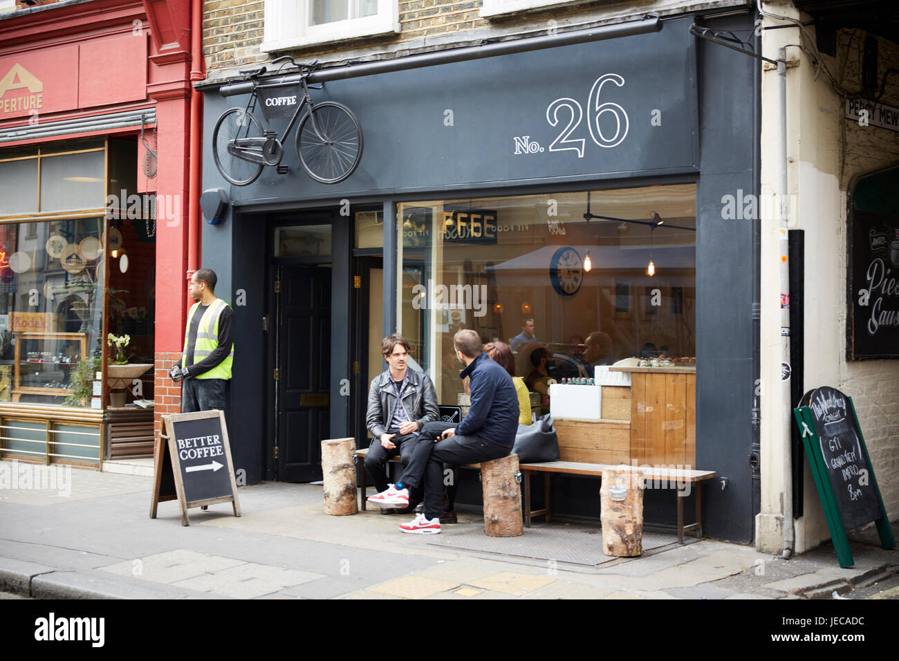 Rathbone Place, London, UK Stock Photo - Alamy