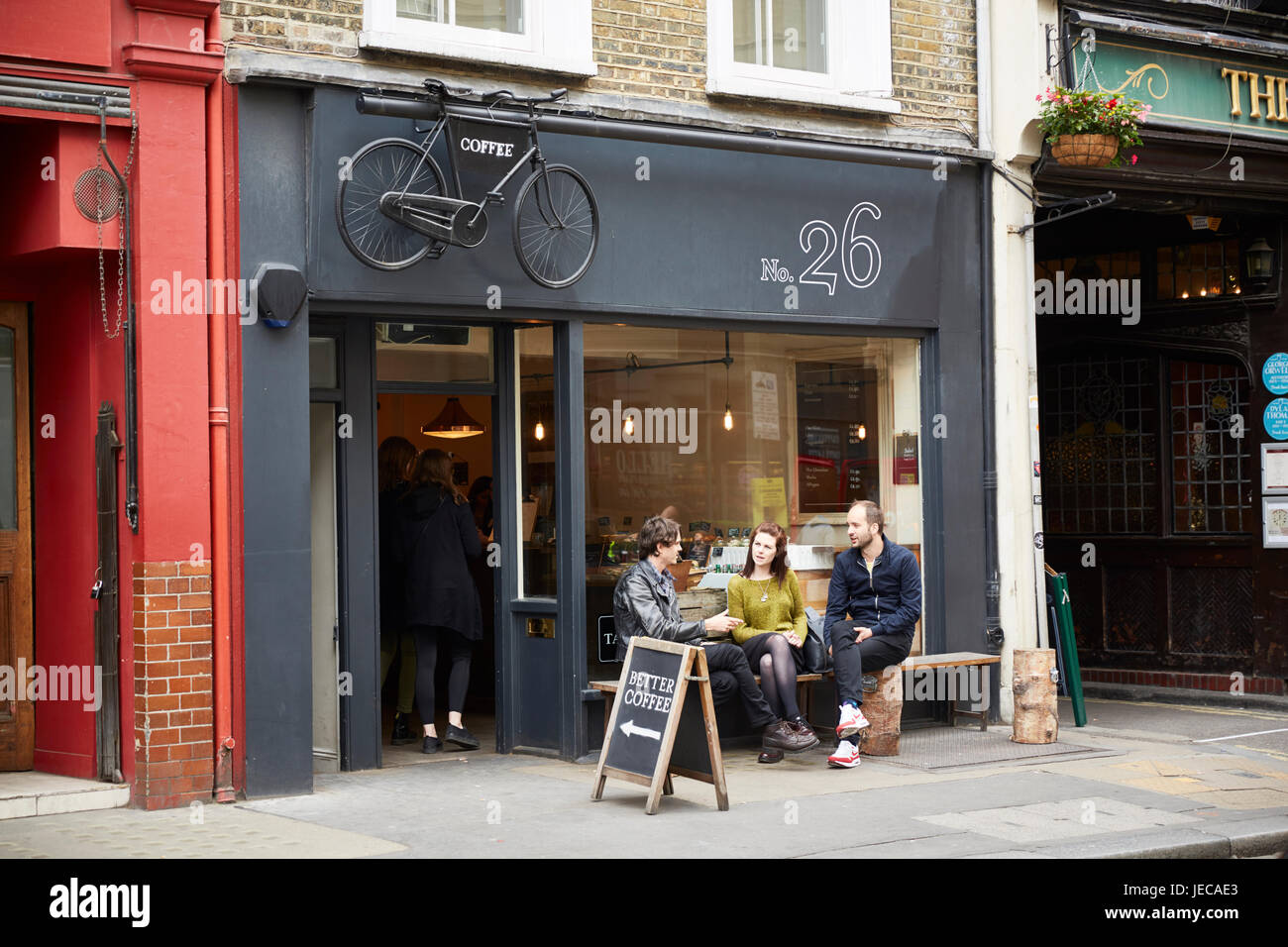 Rathbone Place, London, UK Stock Photo - Alamy