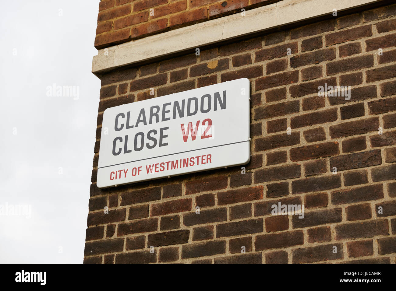 Clarendon Close, London, UK Stock Photo - Alamy