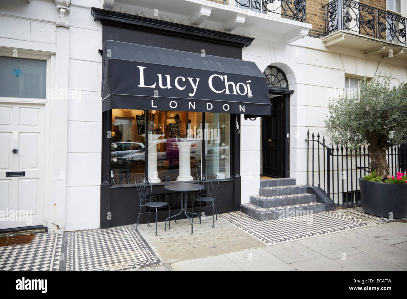 Connaught Street, London, UK Stock Photo - Alamy