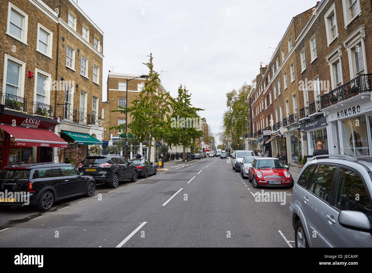 Connaught St, London, UK Stock Photo - Alamy