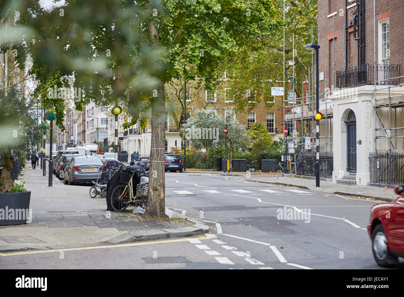 Connaught Street, London, UK Stock Photo - Alamy