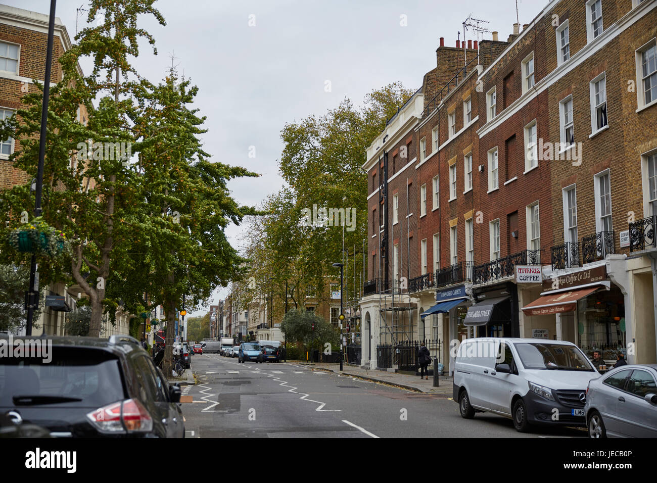 Connaught Street, London, UK Stock Photo - Alamy