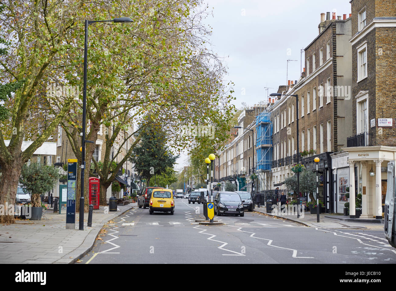 Connaught Street, London, UK Stock Photo - Alamy