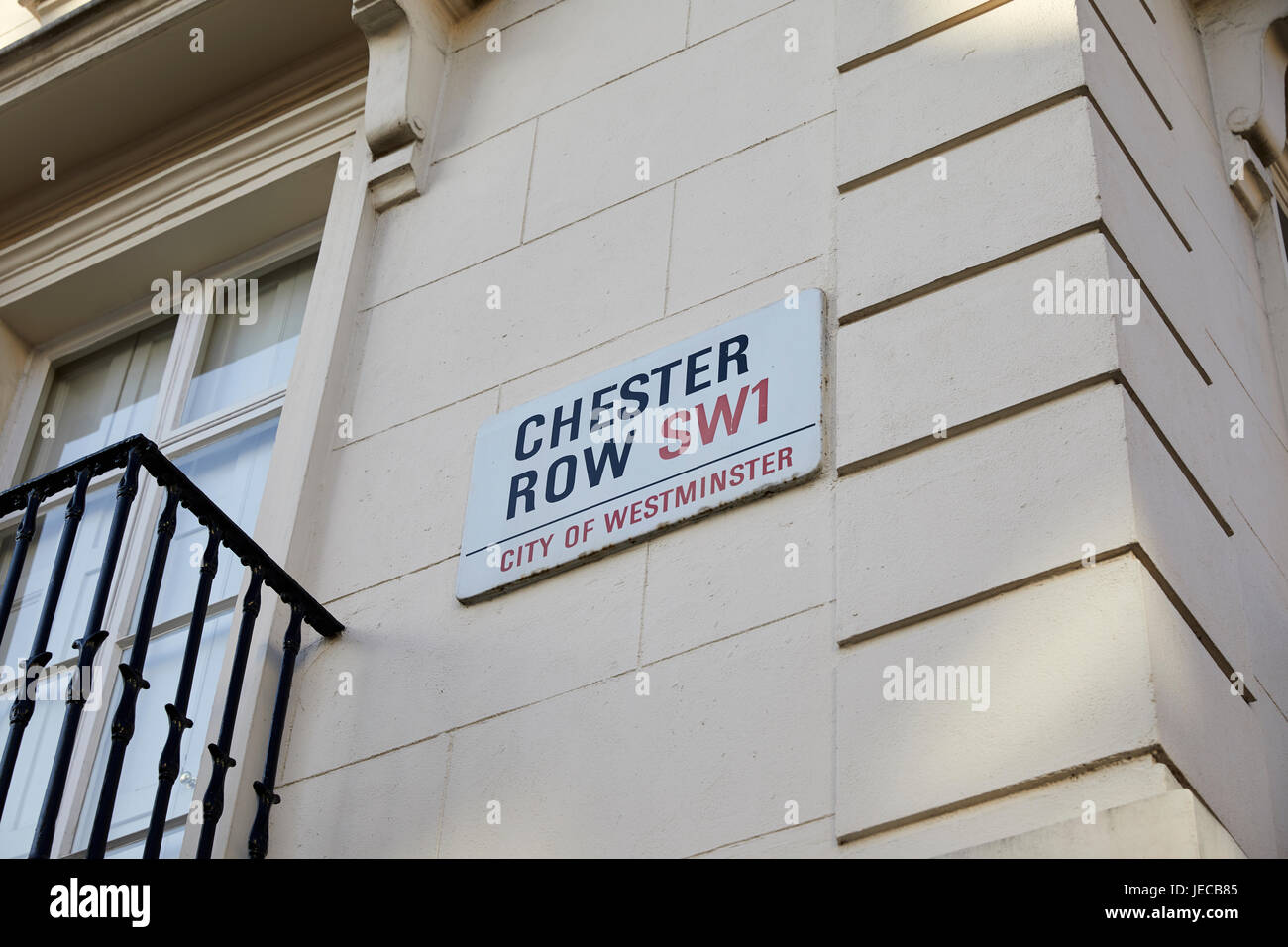 Chester Row, London, UK Stock Photo - Alamy