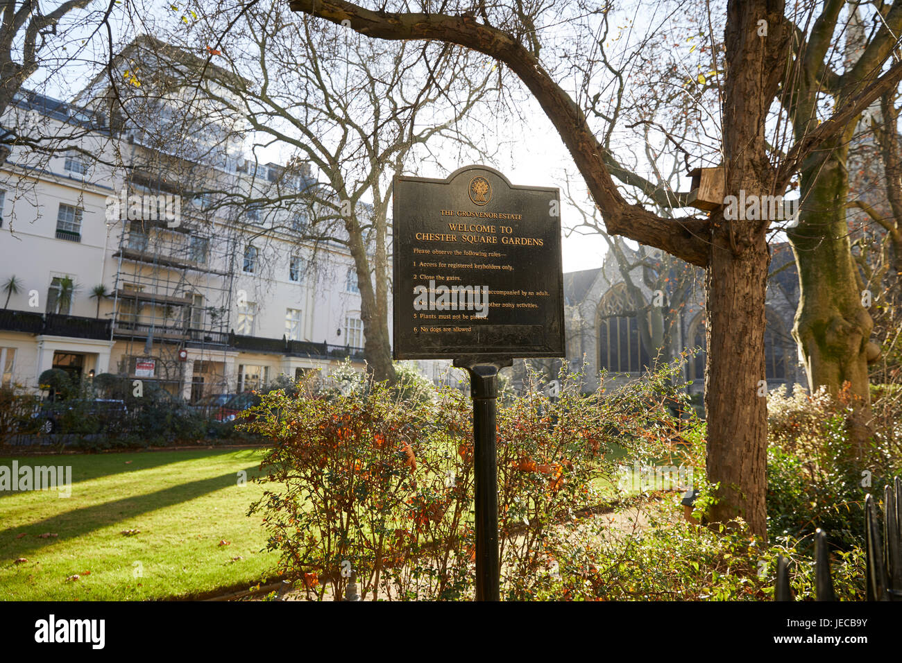 Chester Square, London, UK Stock Photo - Alamy