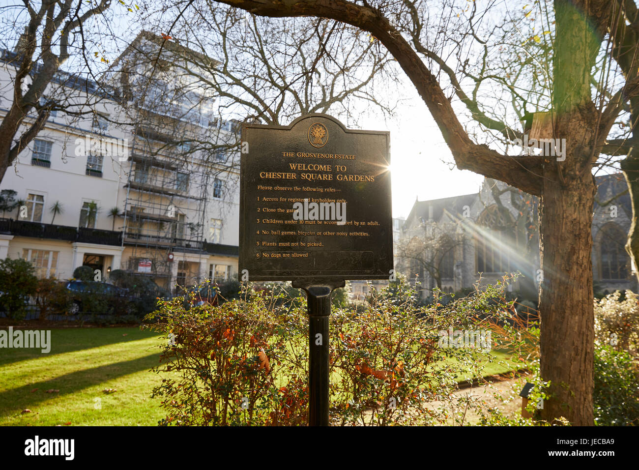 Chester Square, London, UK Stock Photo - Alamy