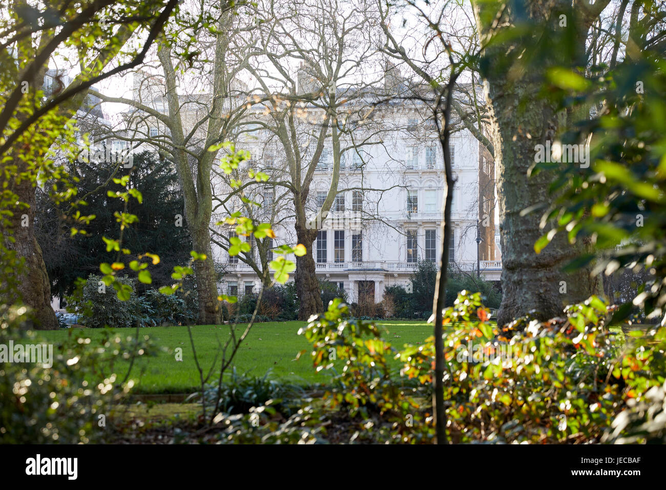 Eaton Square, London, UK Stock Photo - Alamy