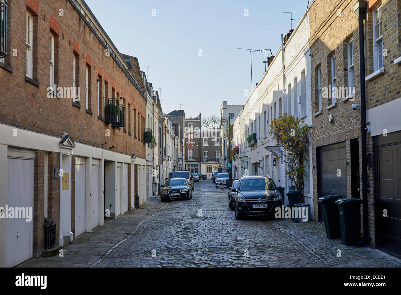 Ebury Mews, London, UK Stock Photo - Alamy