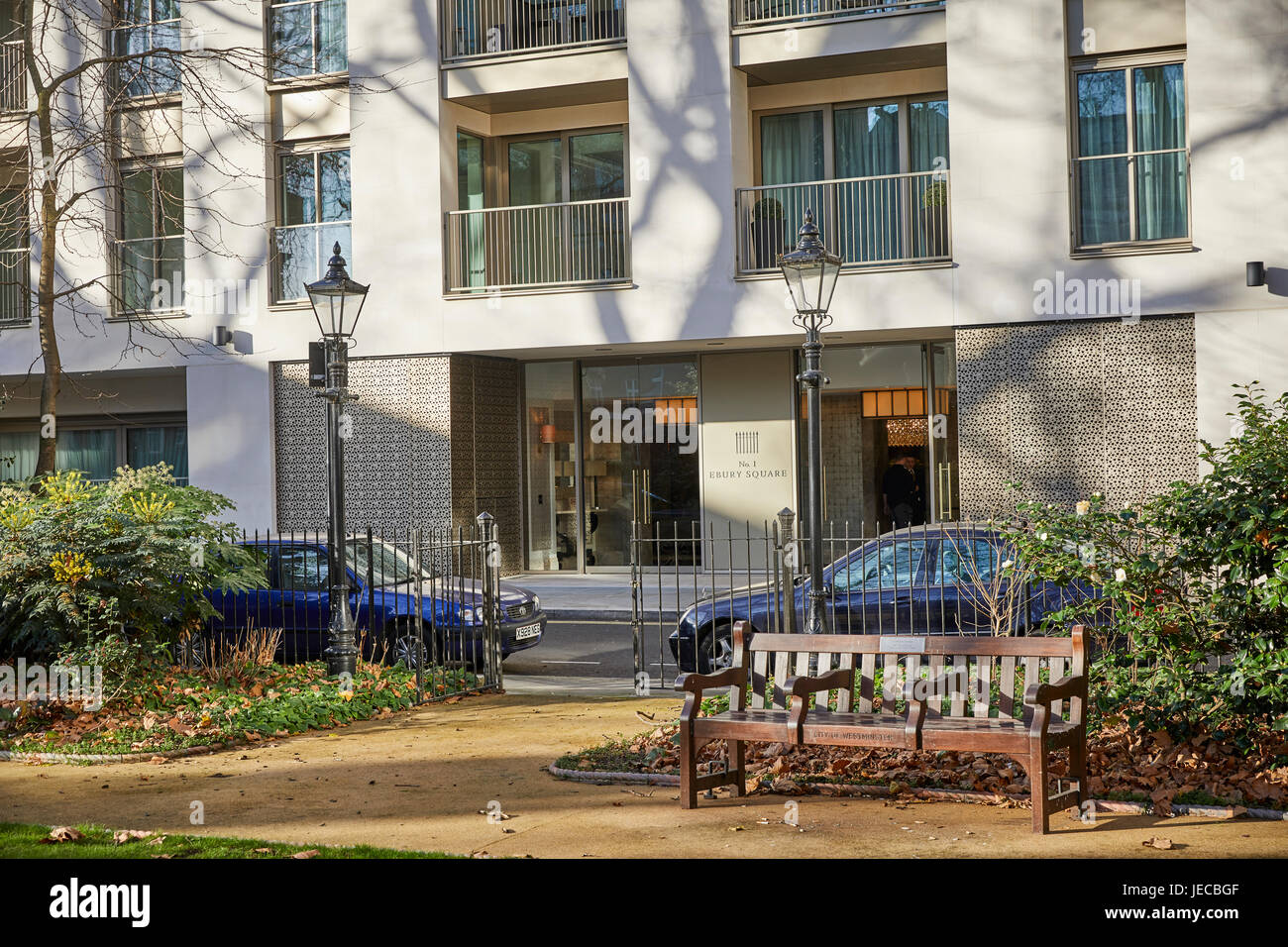 Ebury Square Gardens, London, UK Stock Photo - Alamy
