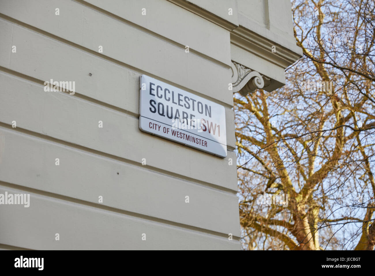 Eccleston Square, London, UK Stock Photo - Alamy