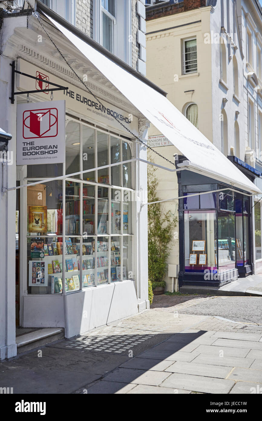 European Bookshop, London, UK Stock Photo - Alamy