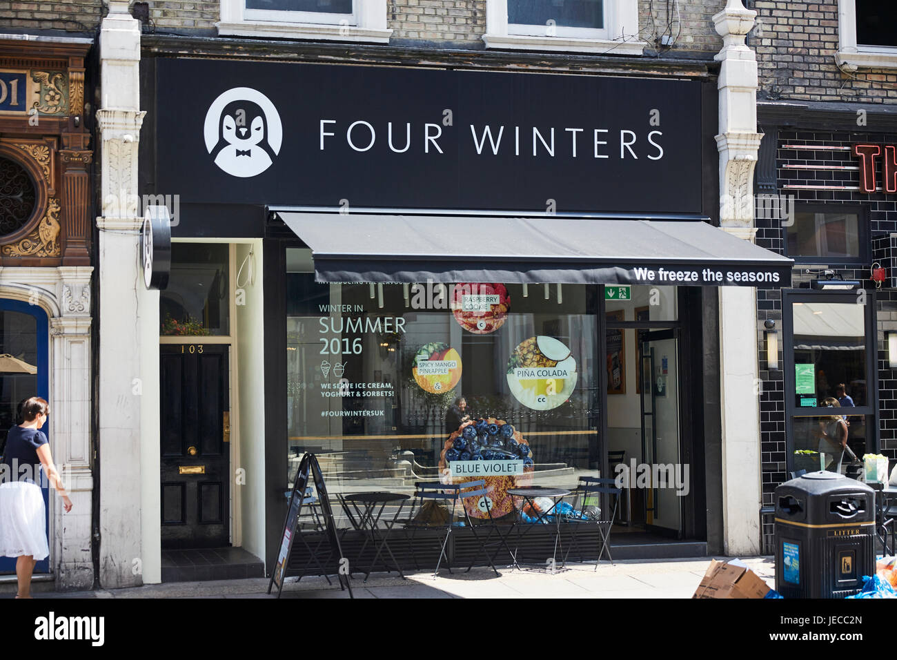 Four Winters, London, UK Stock Photo - Alamy