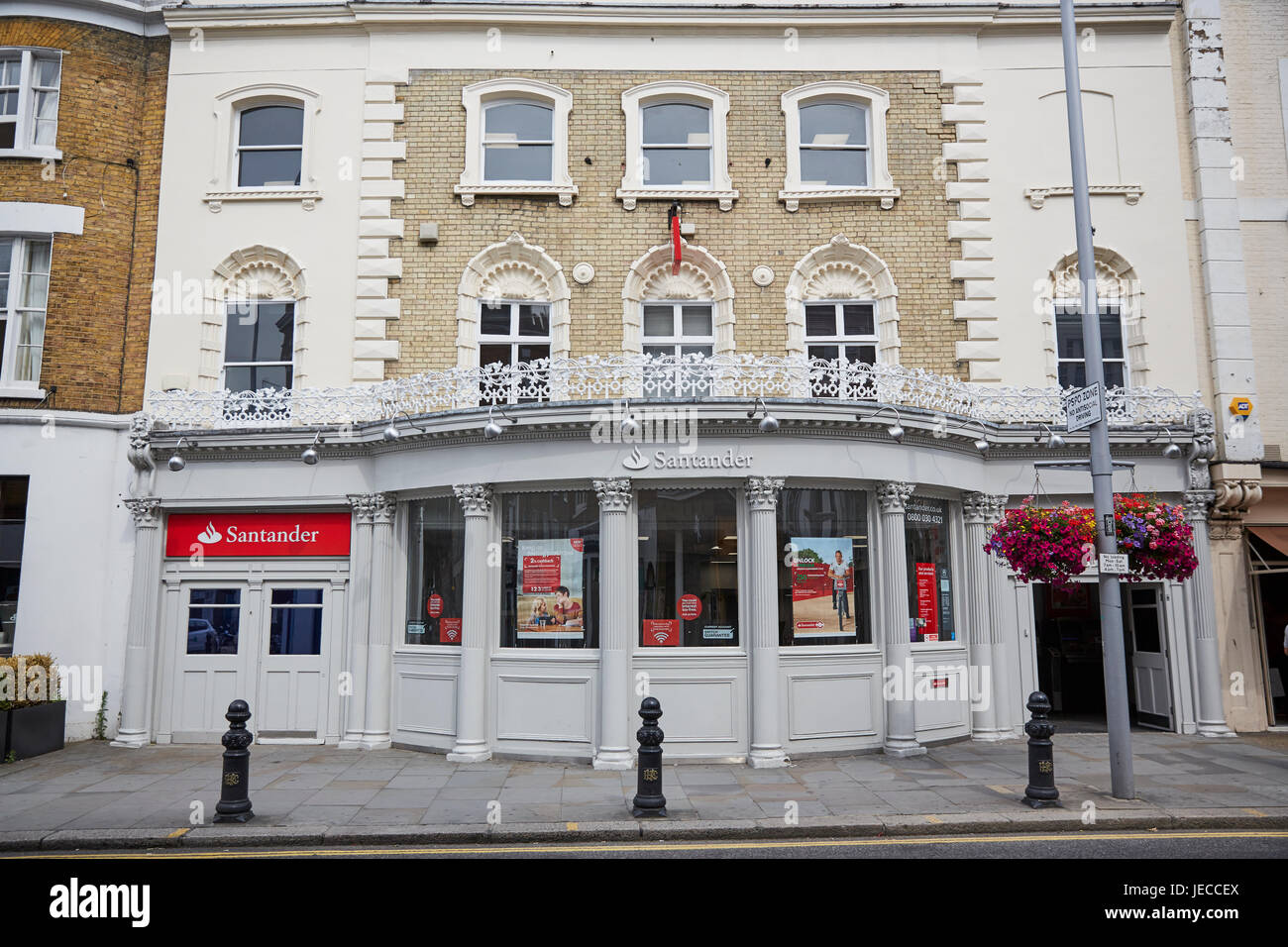 Bazaar Kings Road Now a Santander Branch, London, UK Stock Photo - Alamy
