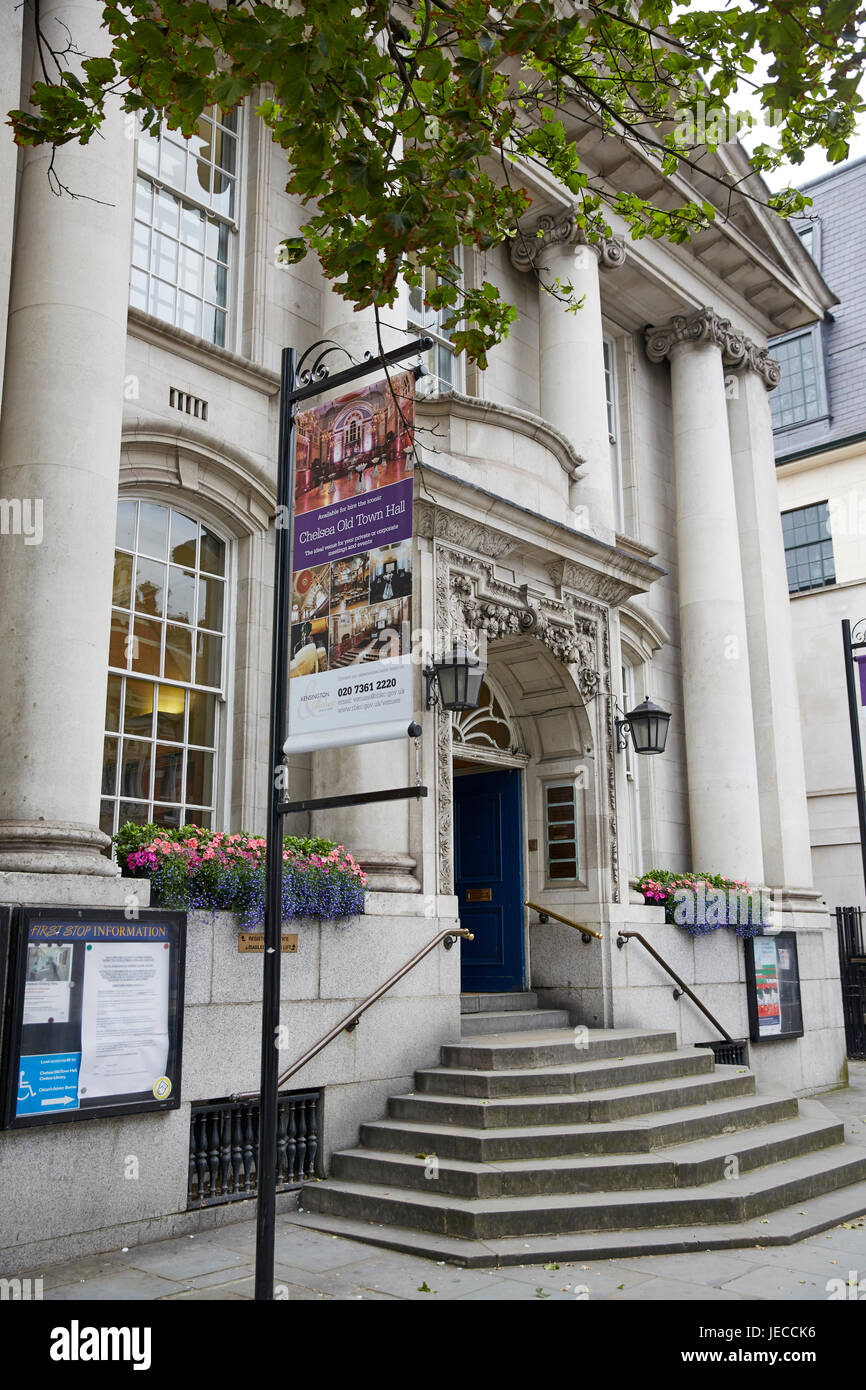 Chelsea Old Town Hall, London, UK Stock Photo - Alamy