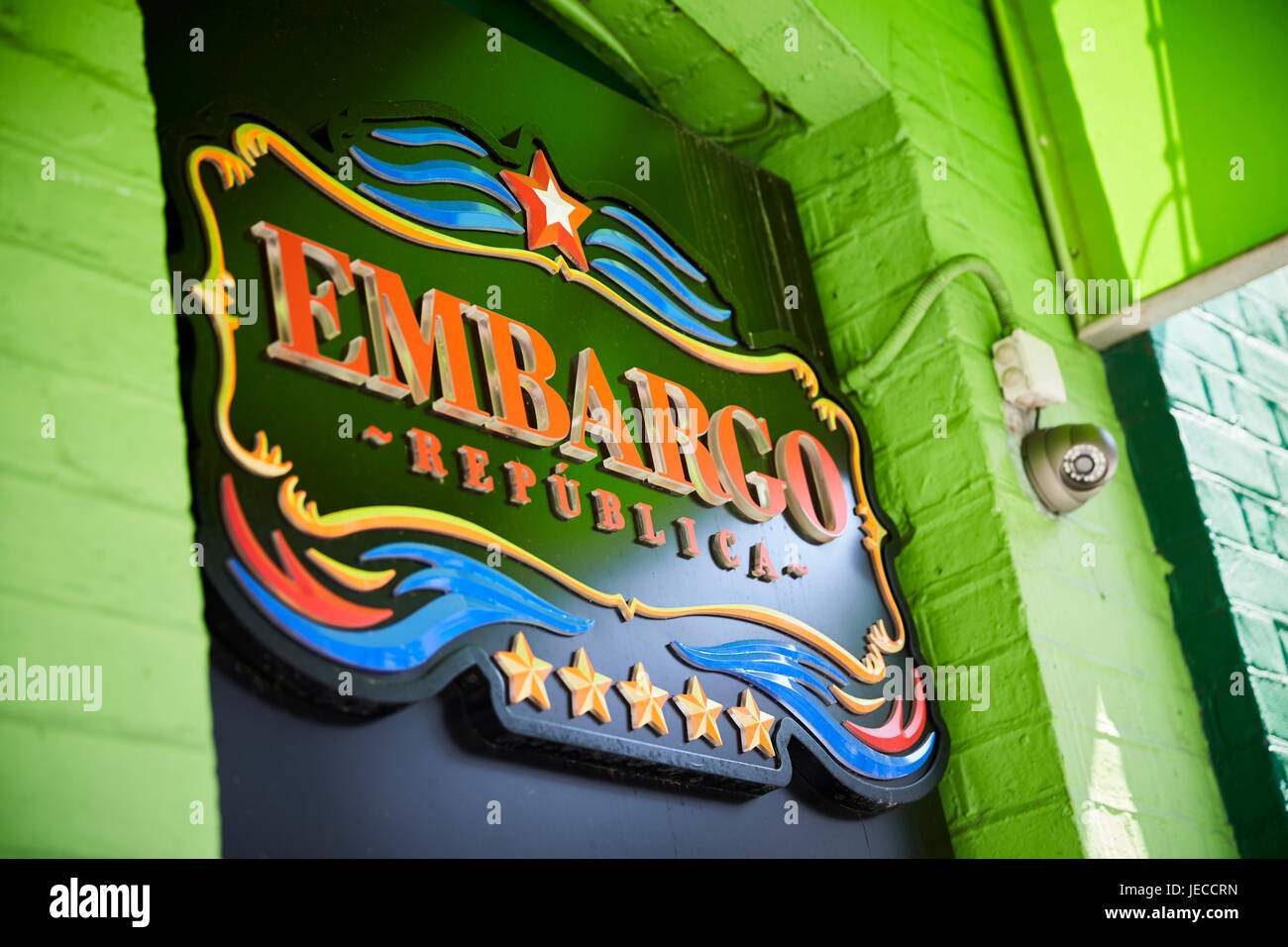 Embargo Republica, London, UK Stock Photo - Alamy