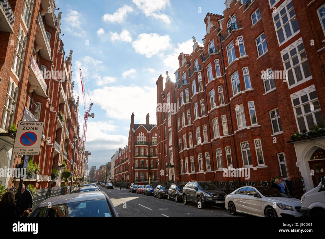 Chiltern Street, London, UK Stock Photo - Alamy