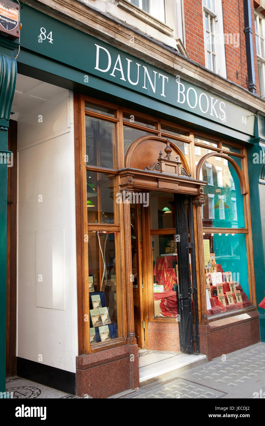 Daunt Books, London, UK Stock Photo - Alamy