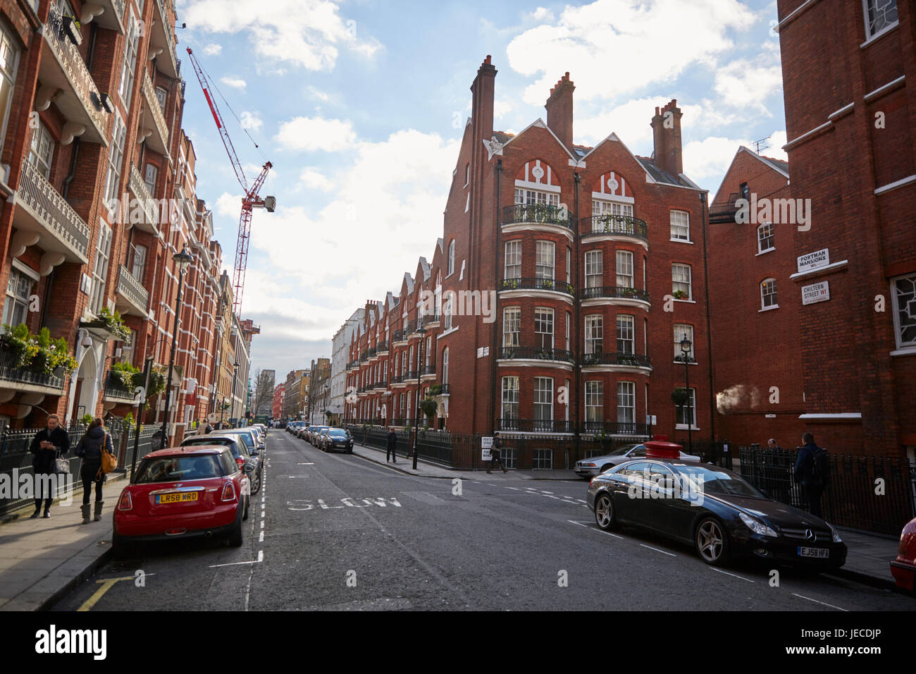 Chiltern Street, London, UK Stock Photo - Alamy