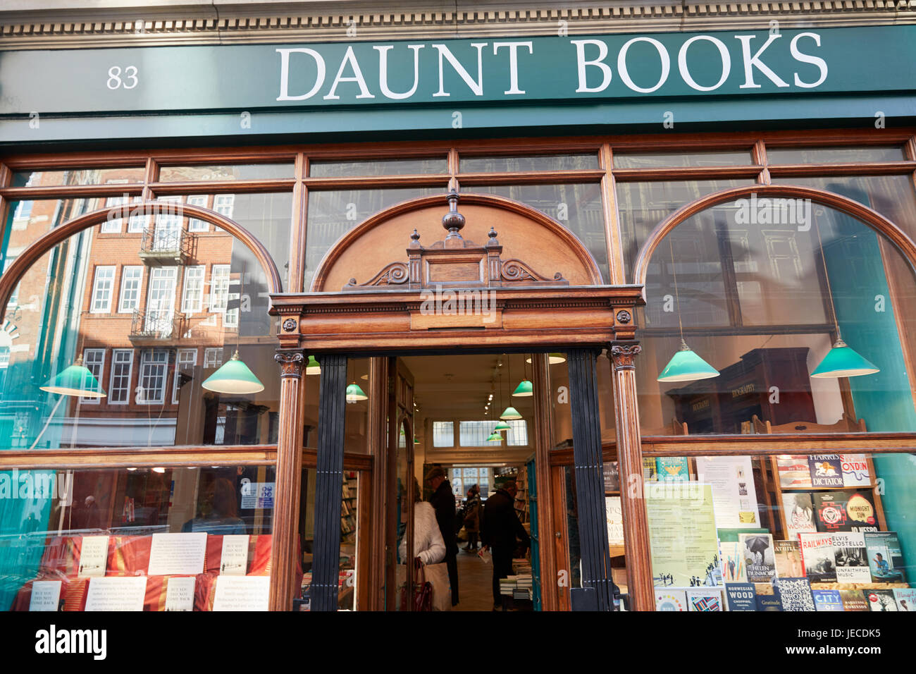 Daunt Books, London, UK Stock Photo - Alamy