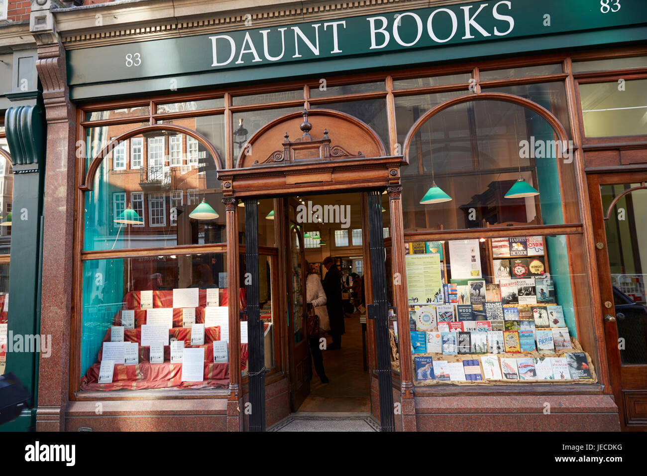 Daunt Books, London, UK Stock Photo - Alamy