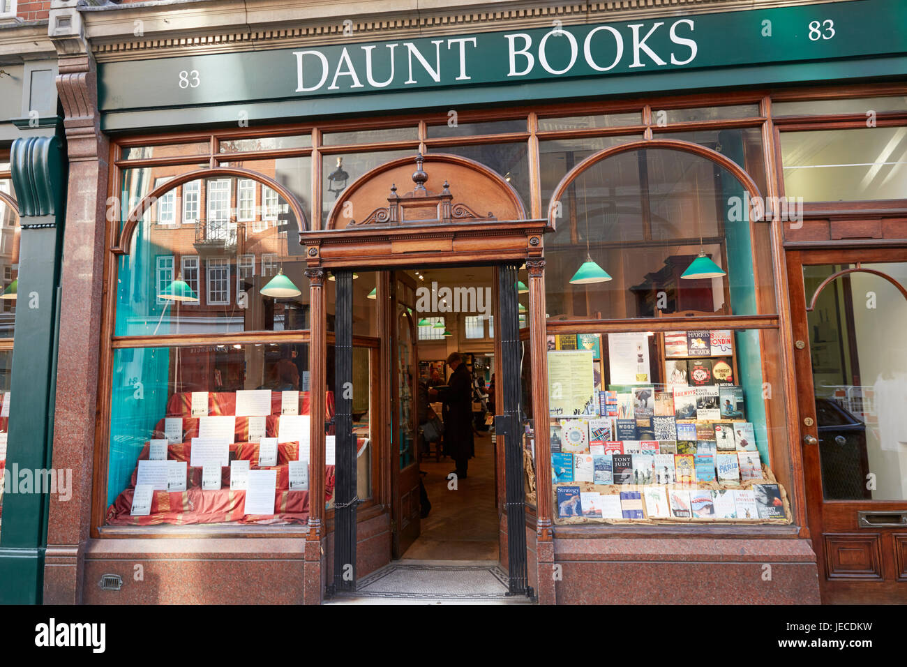 Daunt Books, London, UK Stock Photo - Alamy