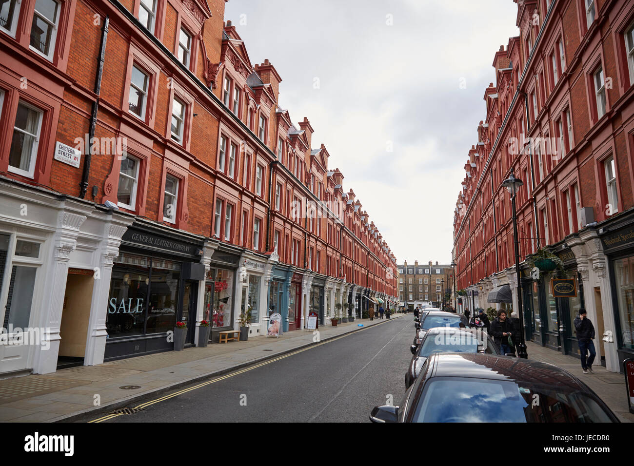 Chiltern Street, London, UK Stock Photo - Alamy