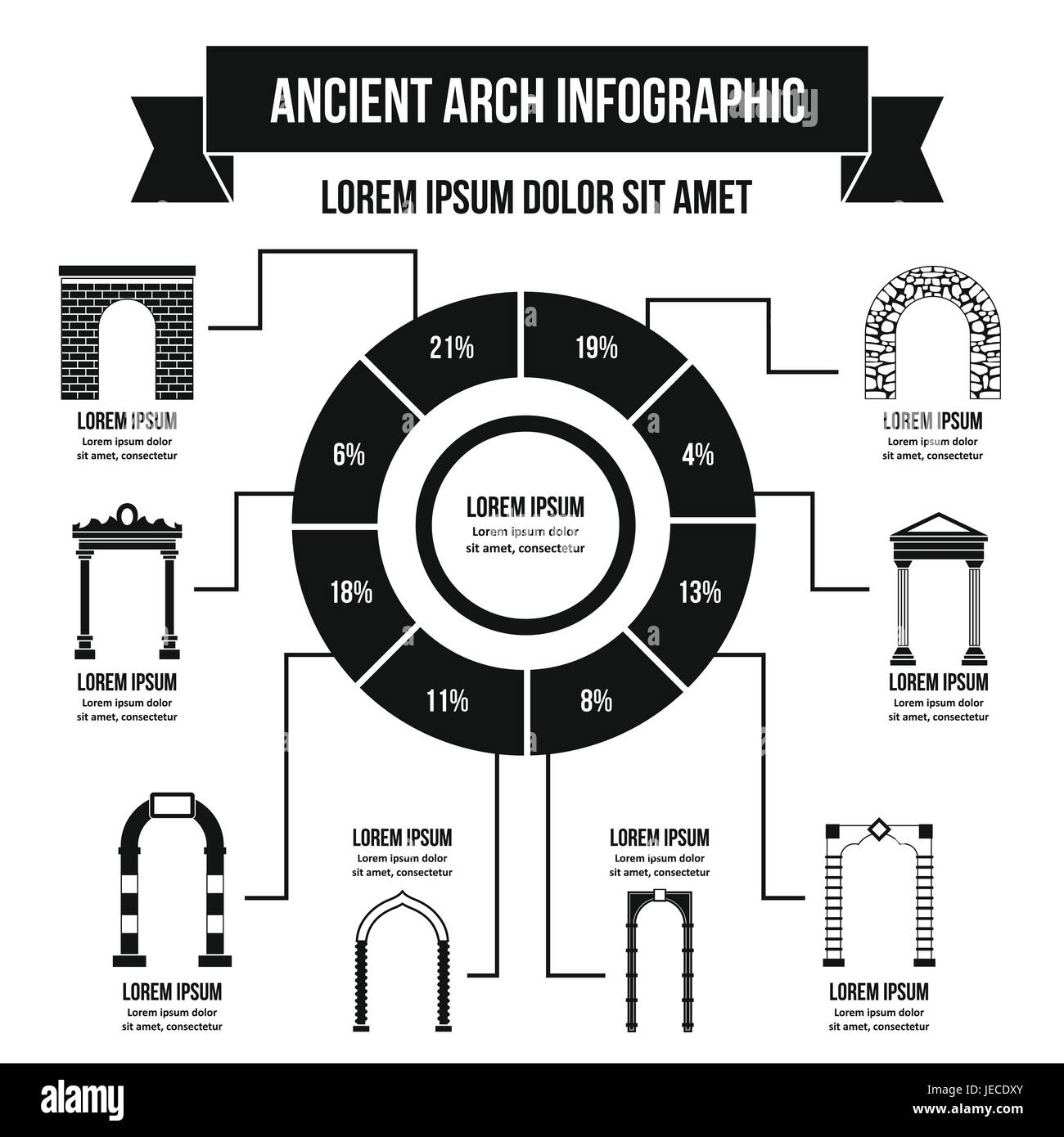 Ancient roman architecture diagram hi-res stock photography and images ...
